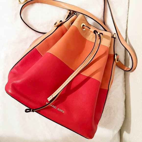 MICHAEL Michael Kors | Bags | Michael Kors Dottie Large Colorblock ...